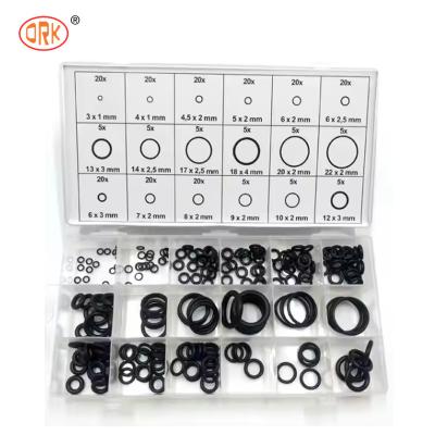 China Universal Rubber O Ring Kit, Multi-Size O-Ring in Storage Case, High Elasticity Seals, NBR FKM EPDM Silicone Available for Static & Light Dynamic Sealing for sale