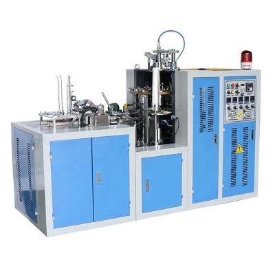 China Coffee Cup Making Machine Paper Cup 100 Pcs/min Production Capacity Customized Color Well Sell in Egypt Schneider 55-65pcs/min for sale