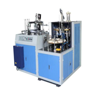 China Hot Sell Plate Coffee Tea Paper Cup Fully Automatic Machine Medium Speed Paper 80 Production Capacity Customized Color Omron for sale