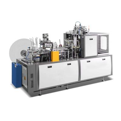 China Well Sell High Quality Medium Speed Fully automatic Paper Coffee Cup Sleeve Making Machine with gear system for sale