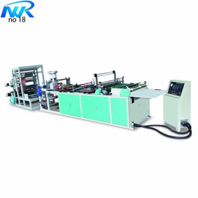China packing machine zipper bag slider PE doypack zipper plastic automatic doypack tshirt plastic pvc zipper bag machine for sale