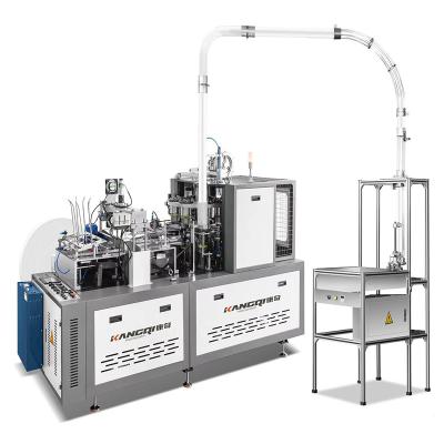 China Automatic paper cup making machine middle speed 100 pcs per min with plc and gear system on sell for sale