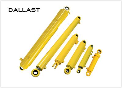 China Custom Hydraulic Oil Cylinders Double Acting  for Agricultural Dump Truck for sale