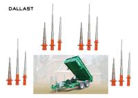China Welded Multi Stage Hydraulic Ram , Single Acting Hydraulic Cylinder for sale