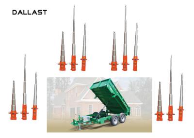 China Welded Multi Stage Hydraulic Ram , Single Acting Hydraulic Cylinder for sale
