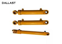 China Electric Loader Flange Hydraulic Cylinder Double Acting Welding for sale