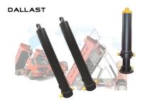 China Custom Dump Truck Telescopic Cylinder  Single Acting , Multi Stage Hydraulic Cylinder for sale