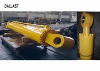 China GS Long Stroke Hydraulic Cylinder Piston Flange Chrome for Excavator Boom Bucket Arm for sale