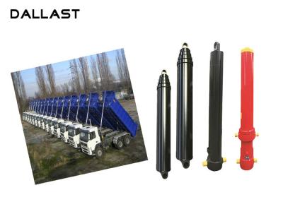 China Multi Stage Single Acting Hydraulic Cylinder Lifting Long Stroke for Dump Trailer for sale