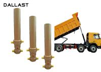China Telescopic One Way Hydraulic Cylinder Dumper Tipper Trailer TS16949 Certification for sale