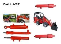 China Farm Agricultural Hydraulic Cylinders Double Acting Tractor Bucket 2 Inch Bore for sale