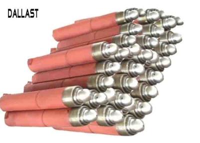 China Telescoping 3 Stages Chrome Single Acting Hydraulic Ram Low Pressure Stroke 500 mm for sale