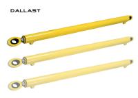 China 20 Inch Long Stroke Hydraulic Cylinder Telescoping Sleeve Double Acting Hollow for sale