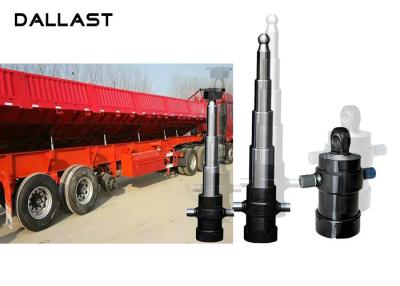 China 130 - 150mm Bore Side Dump Truck Hydraulic Ram 5 Stage 16-32 Mpa Hydraulic Pressure for sale