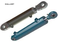China 2 Acting Garbage Truck  Hydraulic Cylinders , Hydraulic Oil Cylinder for sale