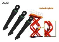 China Hydraulic Lift Ram Piston Double Acting Double Earring for Scissor Lift Platform for sale