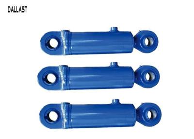 China Industrial Double Acting Telescopic Hydraulic Cylinder Piston Stroke 600 mm for sale