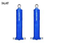 China Standard Hoist Hydraulic Cylinder for Dump Trailer Double Acting with Earring Axle for sale