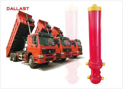 China ISO9001 Certification Dump Trailer Hydraulic Cylinder Welded Plunger Long Stroke for sale
