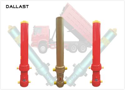 China Agricultural Dump Truck Hydraulic Cylinder Plunger Long Stroke 16-32 Mpa Working Pressure for sale