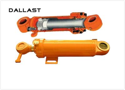 China Double Acting Farm Hydraulic Cylinders , Hydraulic Ram Cylinder for Agricultural Farm Truck for sale
