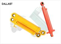 China Agricultural Tractor Loader Hydraulic Cylinders Double Acting Chrome for sale