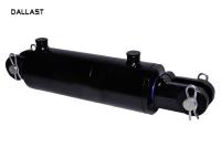 China Customized Double Acting Hydraulic Ram Two Way Welded Cylinder Pin Eye 2400mm Stroke for sale