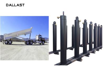 China Durable Single Acting Telescopic Hydraulic Cylinders Long Stroke Lifting Dump Truck for sale