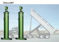 China Front - End Telescopic Hydraulic Lift Cylinder Anti Rust Painting 12 Months Warranty for sale
