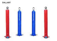 China Multistage Telescopic Single Acting Hydraulic Ram Stainless Steel Body Material for sale
