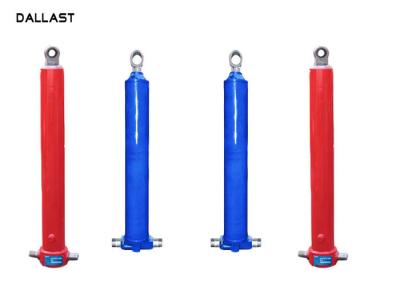 China Multistage Telescopic Single Acting Hydraulic Ram Stainless Steel Body Material for sale