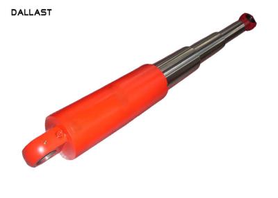 China Sleeve Single Acting Spring Return Pneumatic Cylinder Oil Ram For Dump Truck Unload Trailers for sale