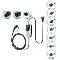 China 3.5kW 7kW 11kW Ev Charger Ac Portable Charging Pile IP65 Waterproof for sale