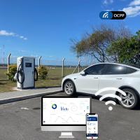 China Ccs 60kw Dc Fast Charger Outdoor Public EV Charging Stations ISO15118 DIN70121 for sale
