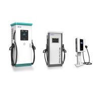 China Outdoor Public EV Charging Station With CCS Type 2 CHAdeMO Interface for sale