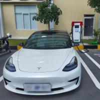 China Outdoor Public EV Charging Station With CCS Type 2 CHAdeMO Interface for sale