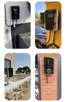 China Hotels Apartment Vehicle Ev Box Charging Station CCS2 GB/T Level 1 2 Charger Plug for sale