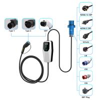 China Type 1 3.5KW 7KW 11KW AC Level 1 2 Wall Box Ev Charger On Street Parking for sale