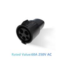 China Tesla Type 1 2 CCS 1 2 GB/T J1772 EV Charger Male Female Plugs Socket Convertor for sale