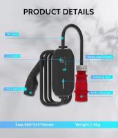 China 3.5KW 7KW 11KW AC Plug Charge EV Home Level 1 2 Ev Charger Home Mobile Car for sale