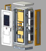 China Custom Moulds IP54 Public Commercial DC Fast EV Charging Stations 180KW 240KW for sale