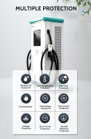 China Advertising Screens Public Commercial DC EV Fast Charger 180KW 240KW for sale