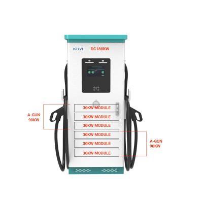 China 240kw Energy Charging OCCP1.6 Electric Vehicle Charging Station for Multiple Devices for sale