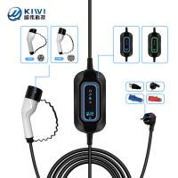 China KIWI Electric Car EV Charger AC Type 1 2 16A Home EV Charging Station Cable Length 5M for sale