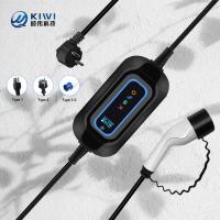 China KIWI Electric Car EV Charger AC Type 1 2 16A Home EV Charging Station Cable Length 5M for sale