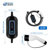 China KIWI Electric Car EV Charger AC Type 1 2 16A Home EV Charging Station Cable Length 5M for sale