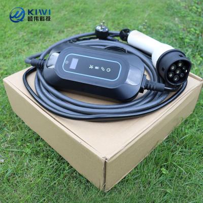 China 220V KIWI 3.5KW Portable EV Charger Type 2 16A J1772 for Electric Car Charging Station for sale