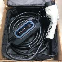 China Tesla Car Fitment Type 2 Plug In Sae J1772 Type1 16a 220v EV Portable Charger 5m Cable for sale