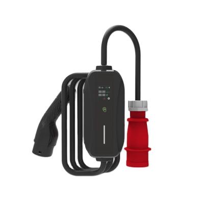 China KIWI GBT Type 2 Electric Vehicle Fast Charging Station 16A Portable EV Charger for BYD for sale