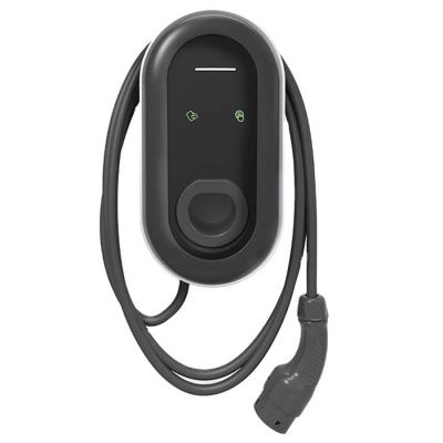 China 7kw Dynamic Load Type 2 Electric Car AC EV Charger Wall-mounted Installation for Home for sale